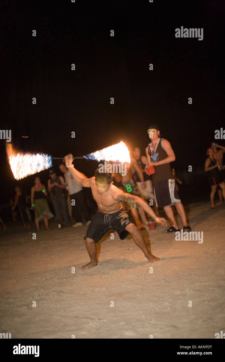 Full Moon Party Hat Rin Ko Pha Ngan Thailand Stock Photo - Alamy