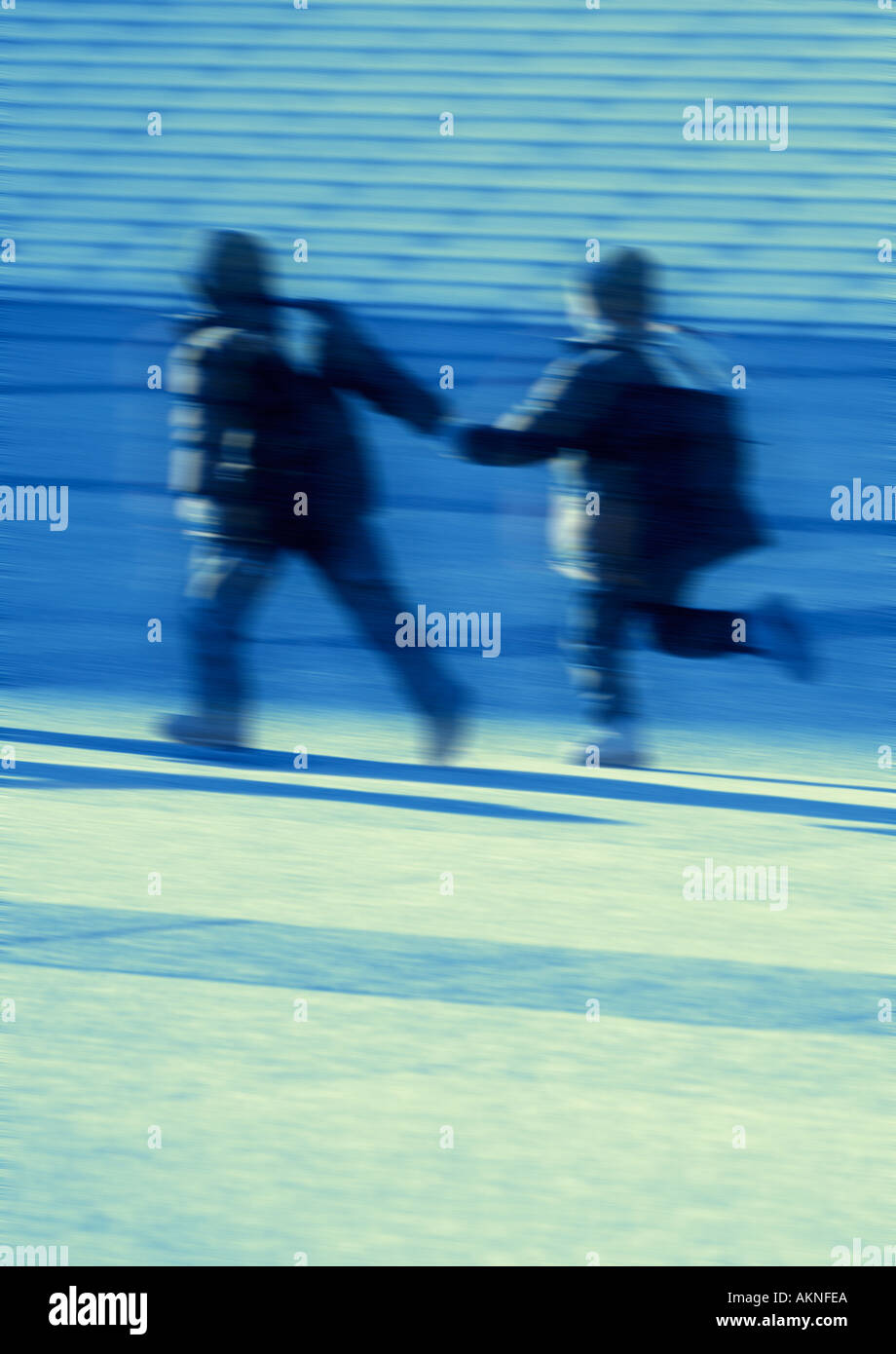 Children running school blurred hi-res stock photography and images - Alamy