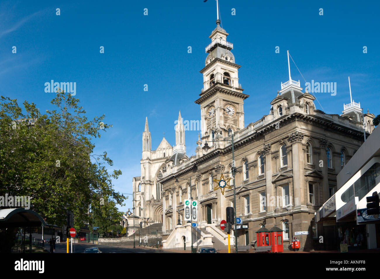 Octagon dunedin hi-res stock photography and images - Alamy