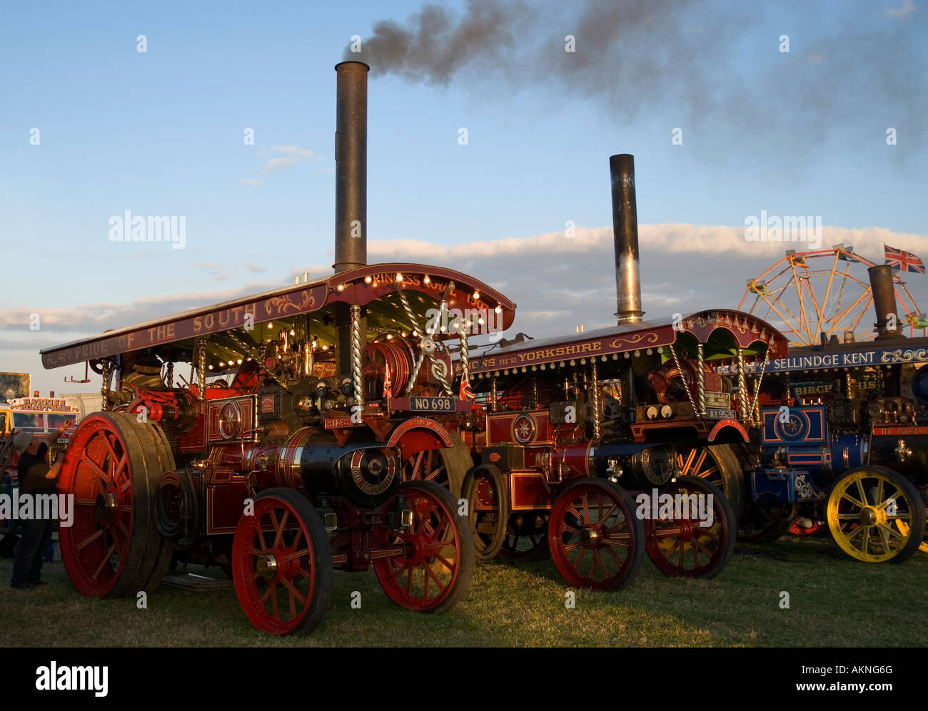Steam showman engines at the 2007 Great Dorset Steam Fair Blandford ...