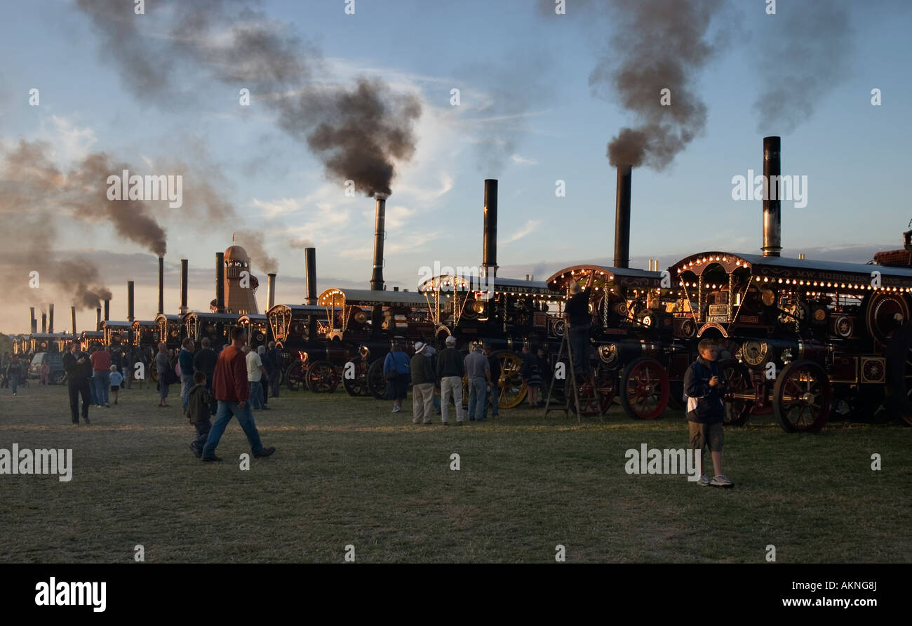 Steam showman engines at the 2007 Great Dorset Steam Fair Blandford ...