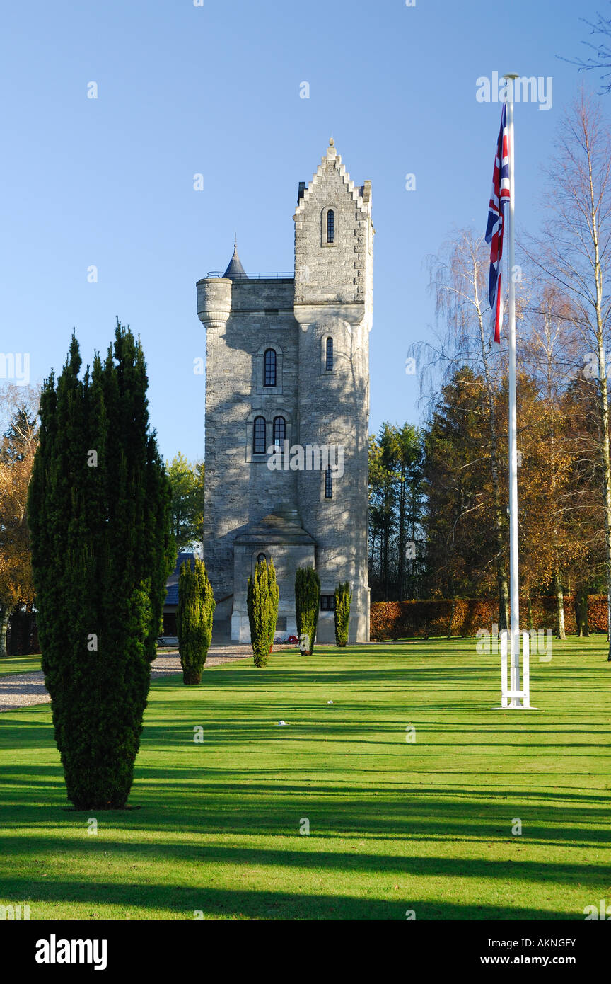 Ulster Tower Memorial, Somme battlefield, France Stock Photo - Alamy
