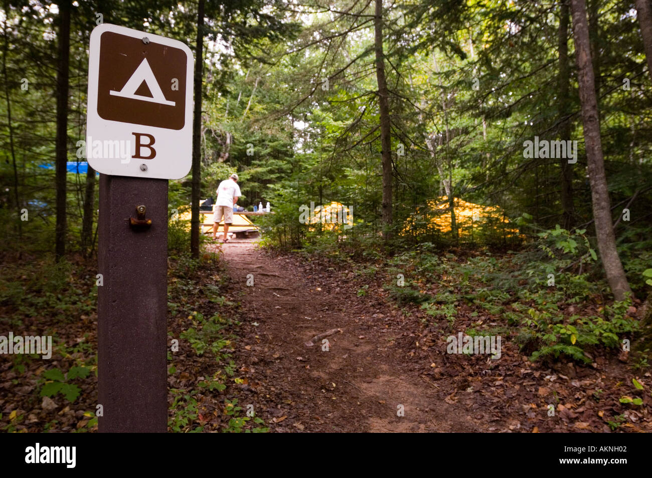 Campsite Marker High Resolution Stock Photography and Images - Alamy
