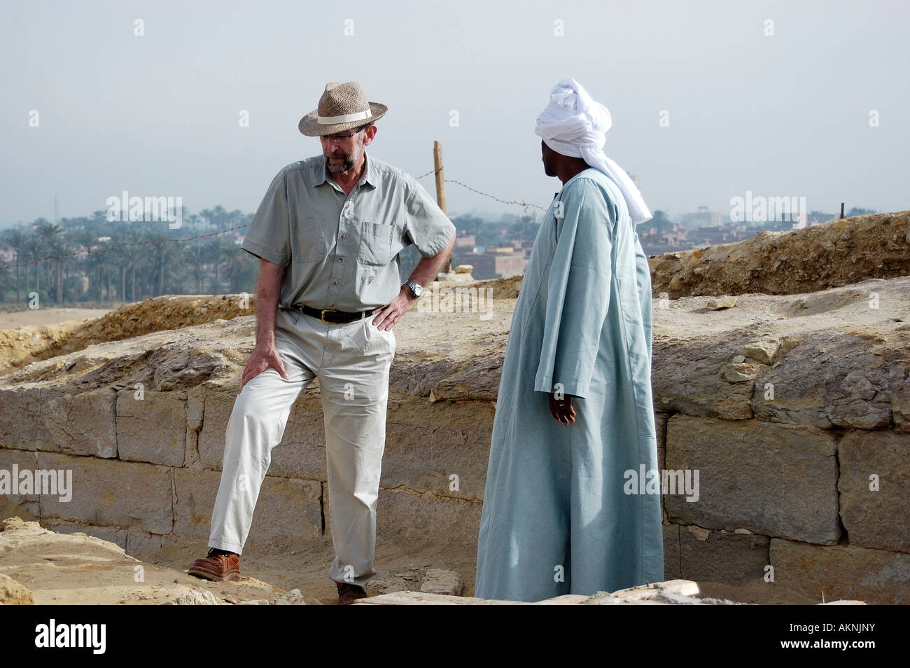 Miroslav Verner Czech Institute of Egyptology 2007 Stock Photo - Alamy