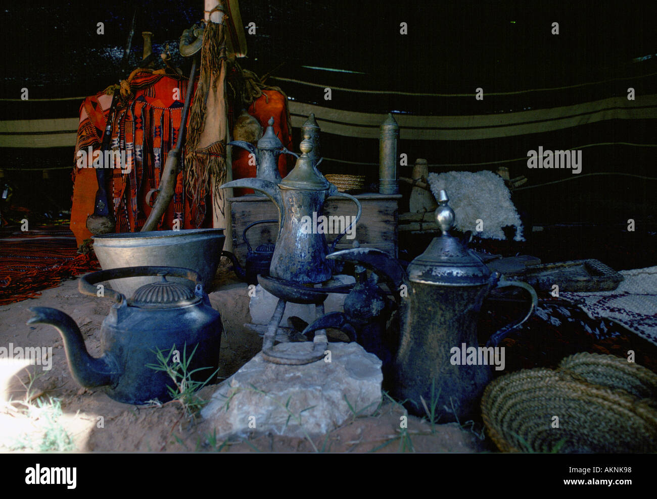 Inside bedouin tent hi-res stock photography and images - Alamy