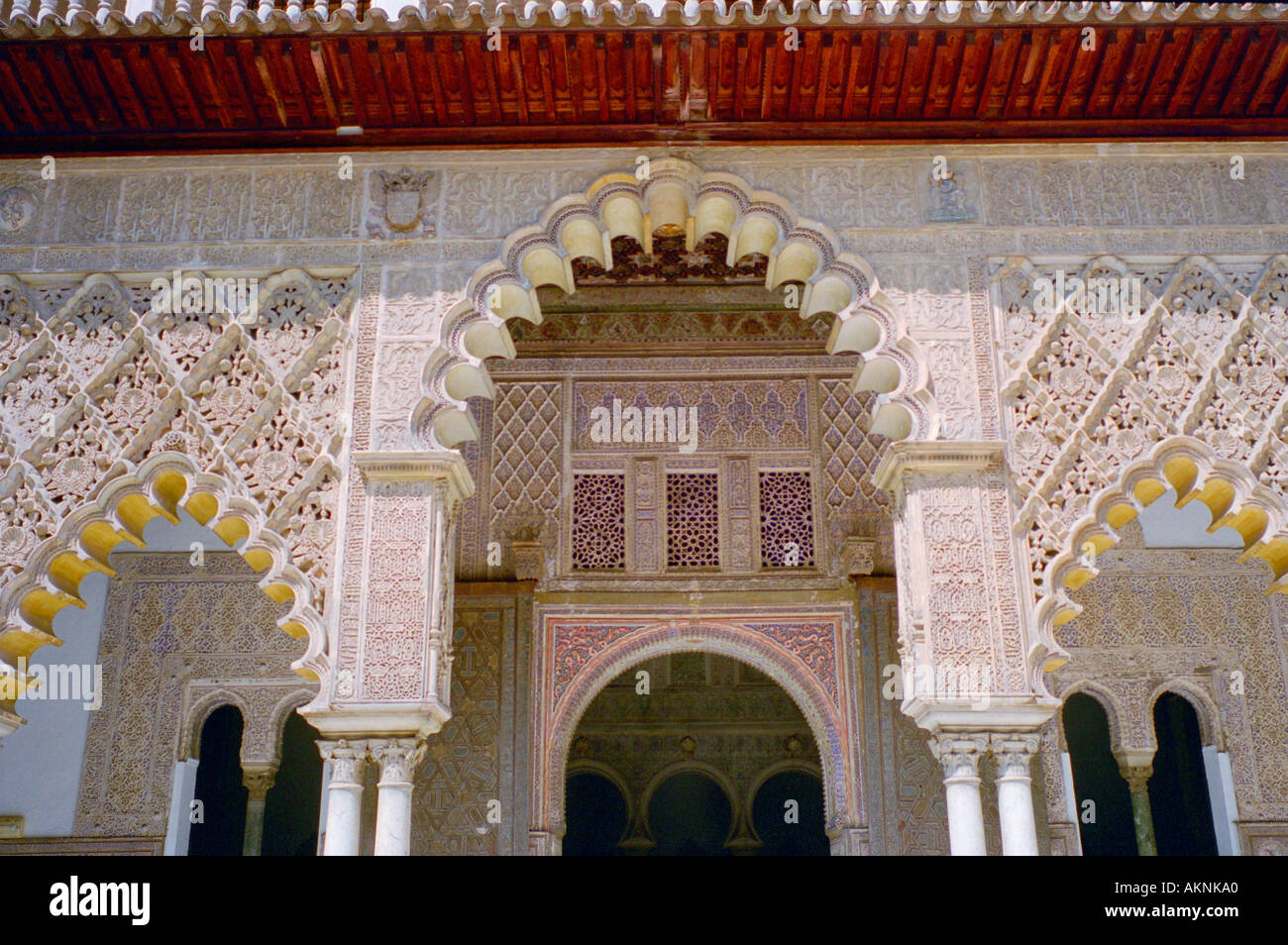 Alcazar palace spain interiors hi-res stock photography and images - Alamy