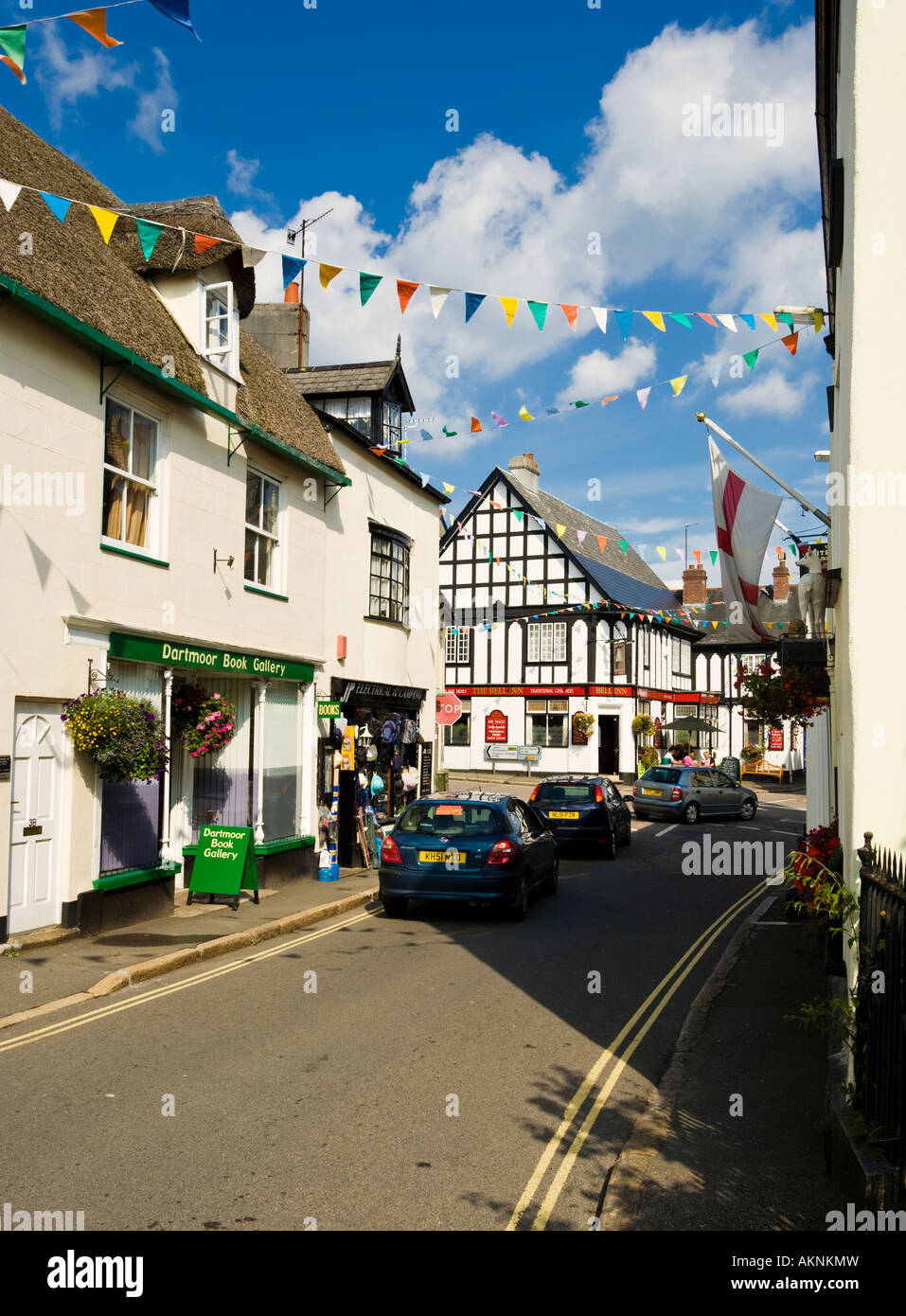 Moretonhampstead street hi-res stock photography and images - Alamy