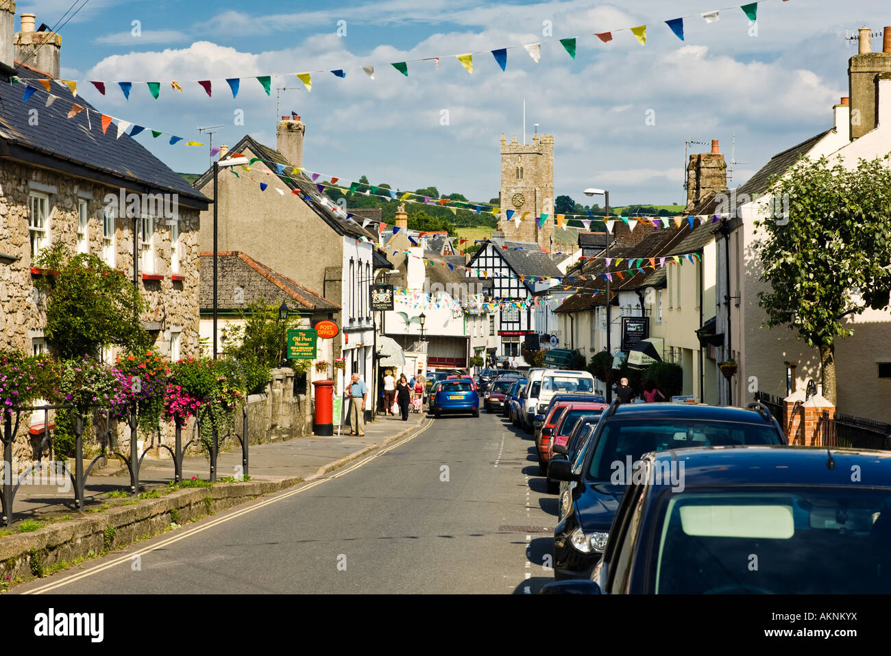 Moretonhampstead, Devon, England, UK Stock Photo, Royalty Free Image ...