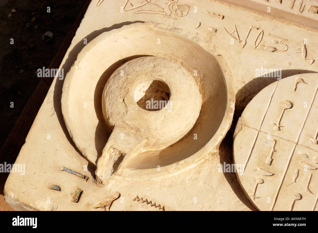Hieroglyphs on a stone, Egypt Stock Photo - Alamy