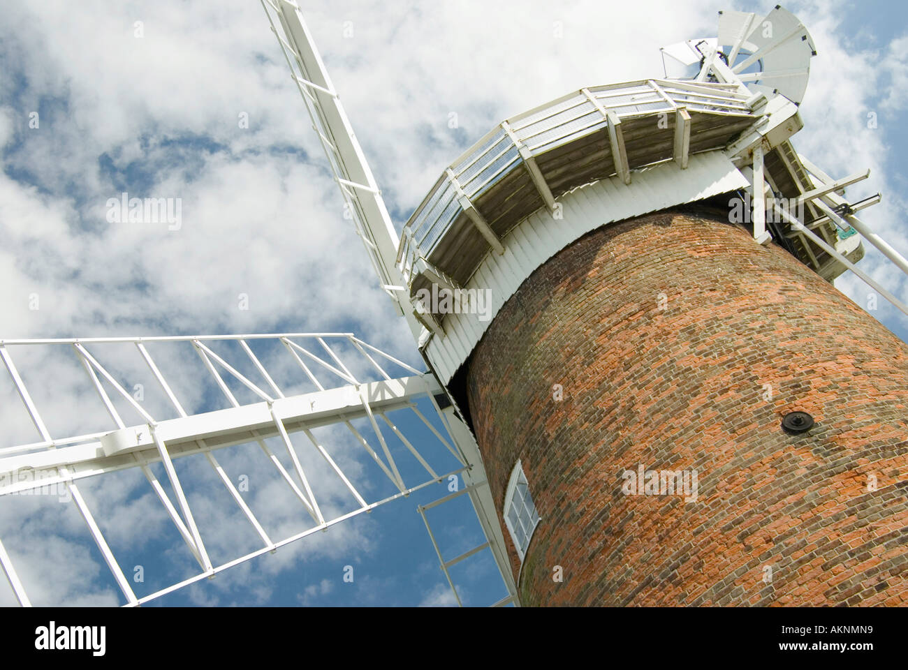 Horsey water pump Norfolk Stock Photo - Alamy