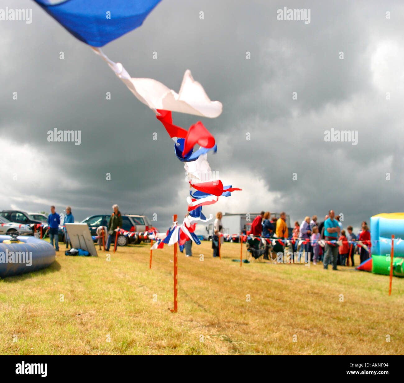 Country show bunting hi-res stock photography and images - Alamy