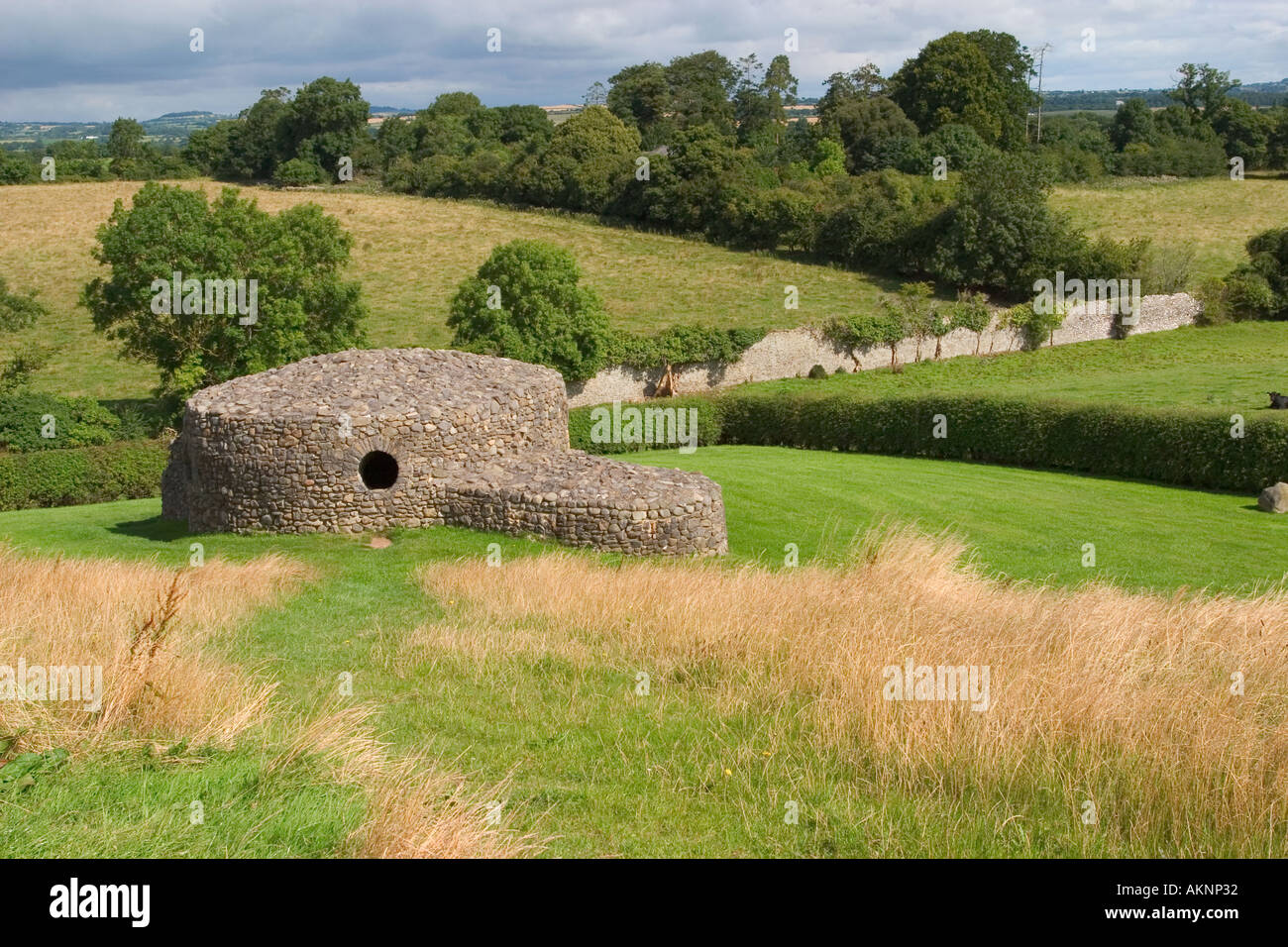 Newgrange Megalithic Passage Tomb co meath ireland Stock Photo - Alamy