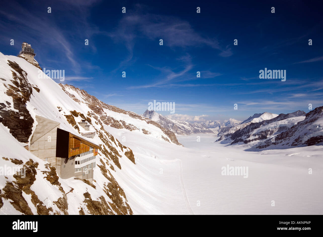 Sphinx Observatory Jungfraujoch Top of Europe Aletsch Glacier ...