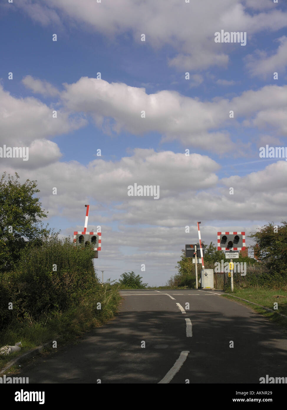 Manned level crossing hi-res stock photography and images - Alamy