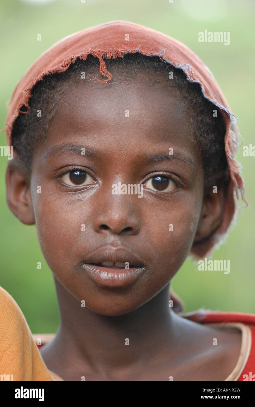 Ethiopian girl from the village of Choche, Ethiopia Stock Photo - Alamy