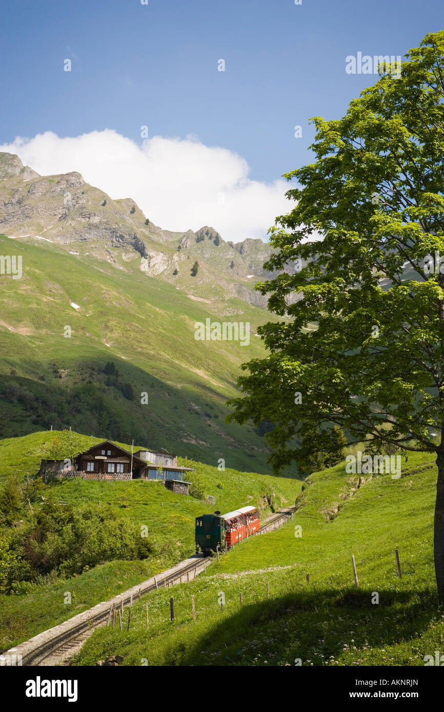 Brienz Rothorn Railway Switzerland cogwheel railway Brienz Bernese ...