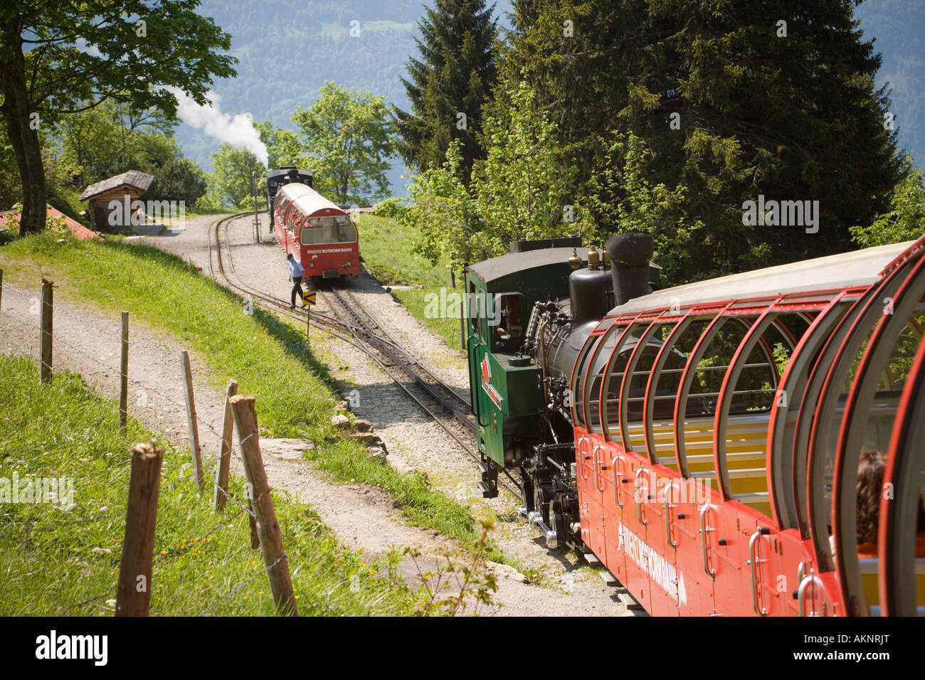 Brienz rothorn bahn hi-res stock photography and images - Alamy