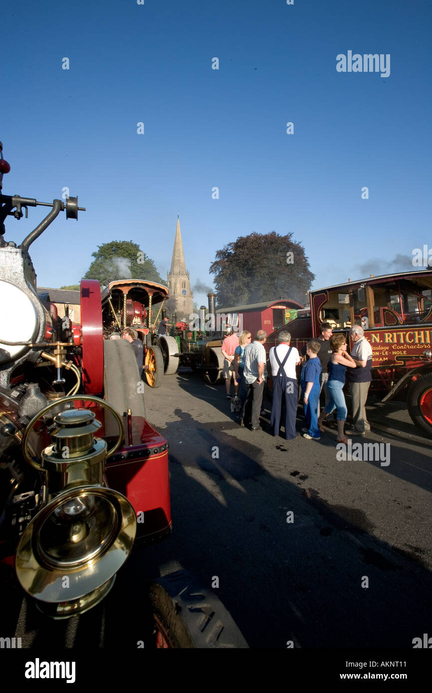 Masham steam engine Rally North Yorkshire England UK Stock Photo - Alamy
