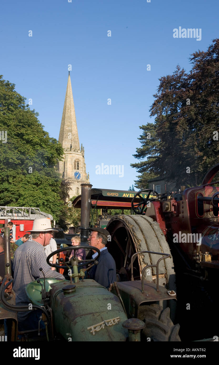 Masham steam engine Rally North Yorkshire England UK Stock Photo - Alamy