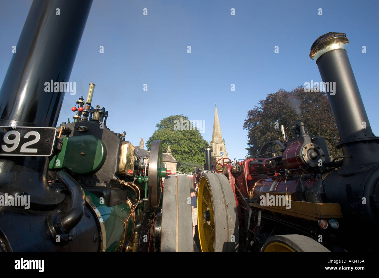 Masham steam engine Rally North Yorkshire England UK Stock Photo - Alamy