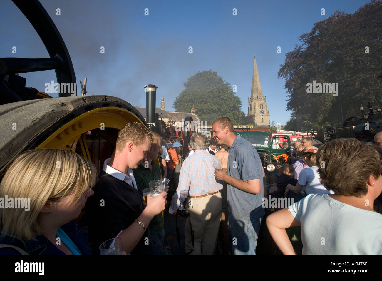 Masham steam engine Rally North Yorkshire England UK Stock Photo - Alamy