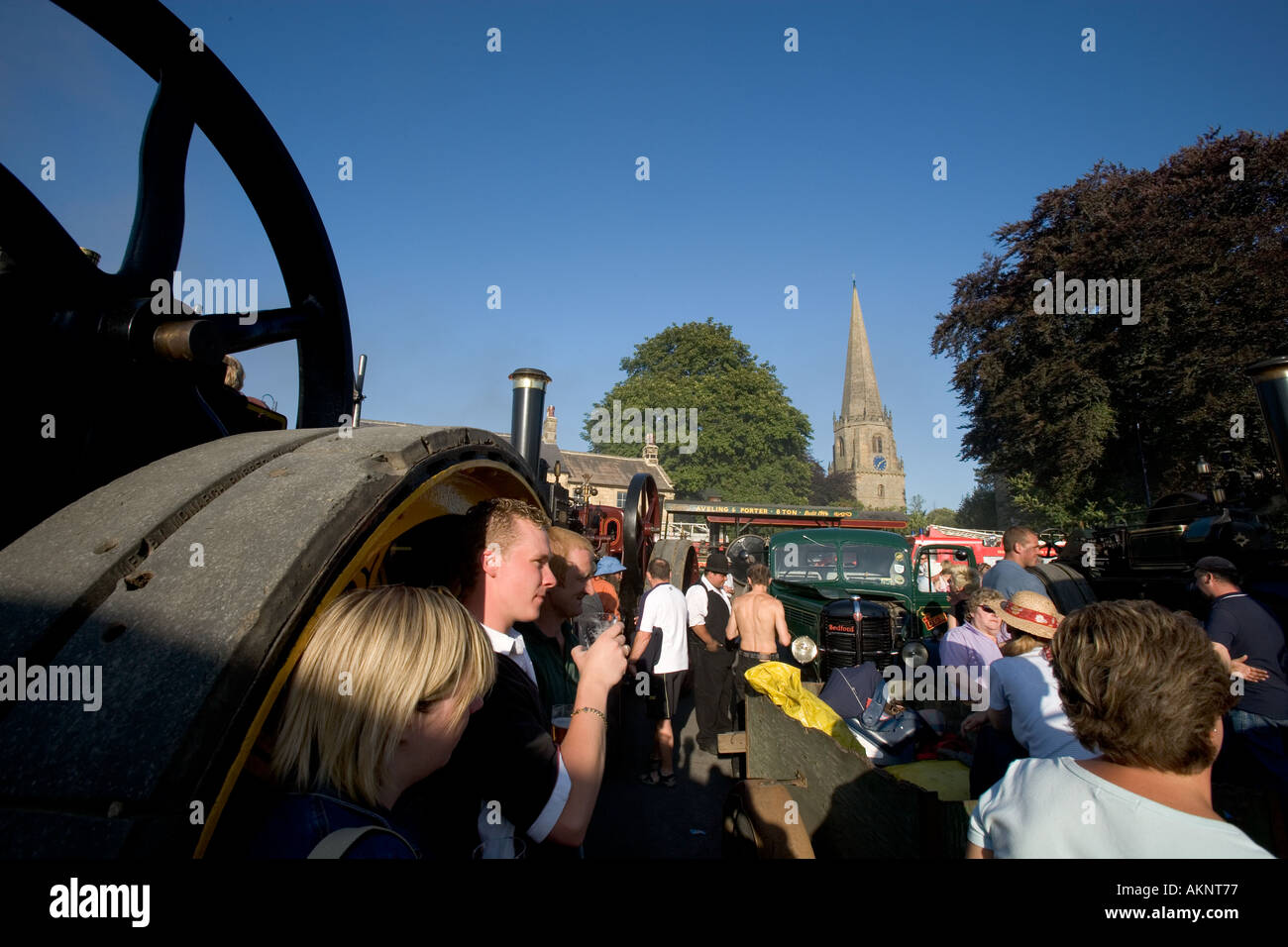 Masham steam engine Rally North Yorkshire England UK Stock Photo - Alamy