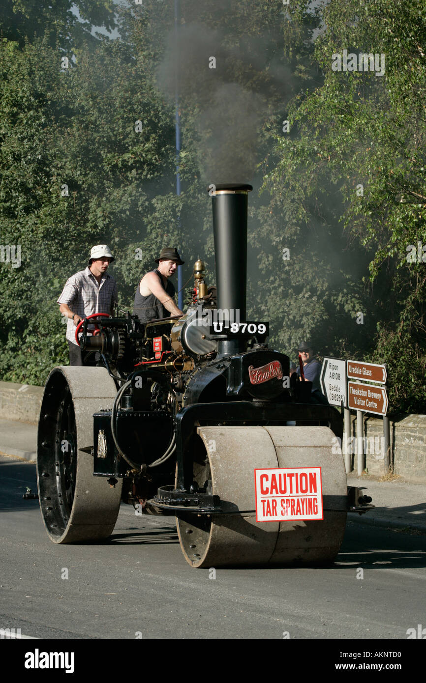 Masham steam engine Rally North Yorkshire England UK Stock Photo - Alamy