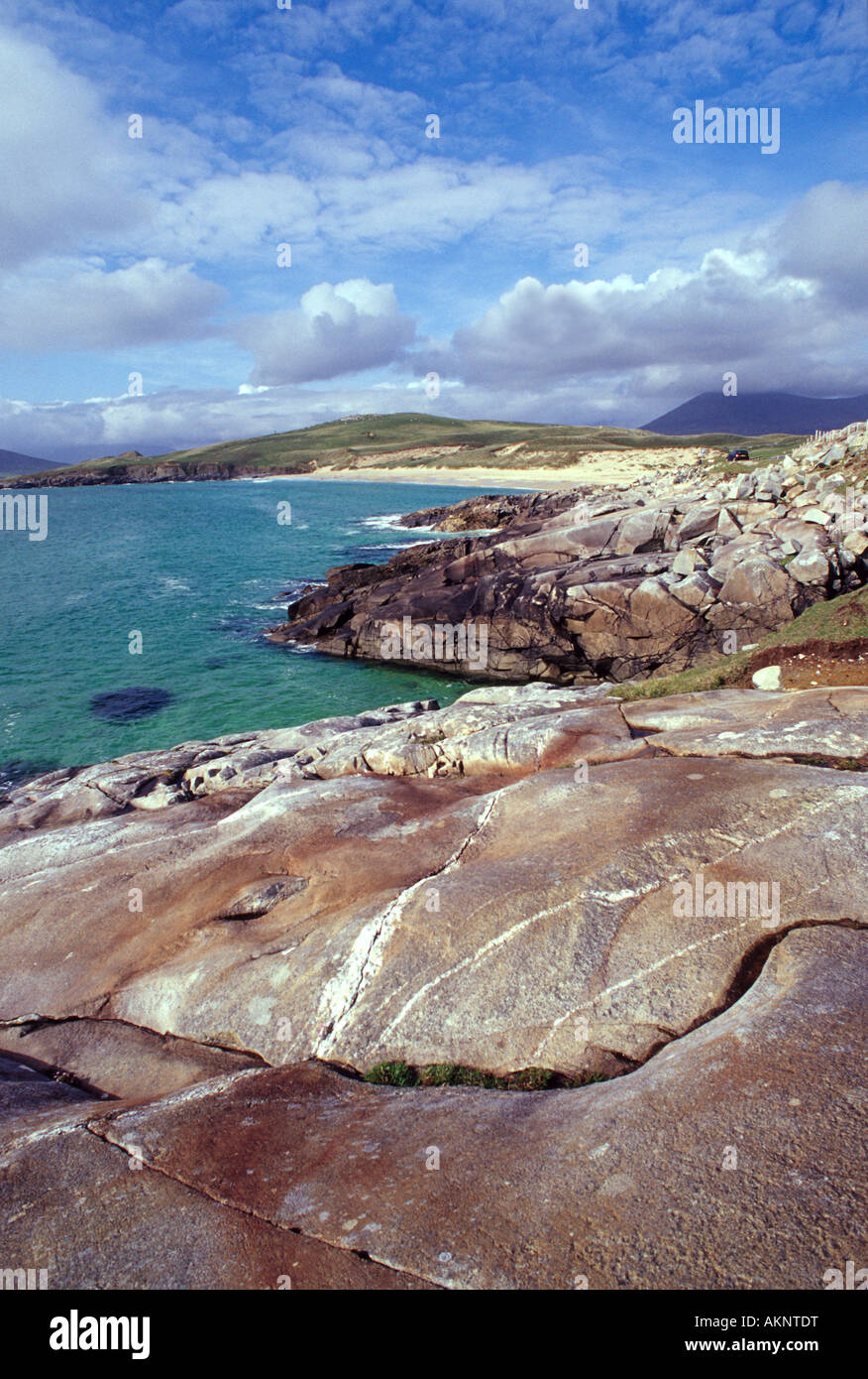 west coast beach near borve western isles isle of harris clear seas ...