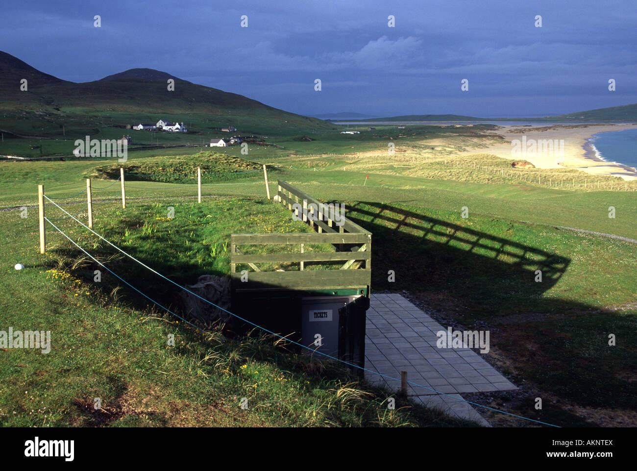 Isle of harris golf course at scarista beach, isle of harris, outer ...