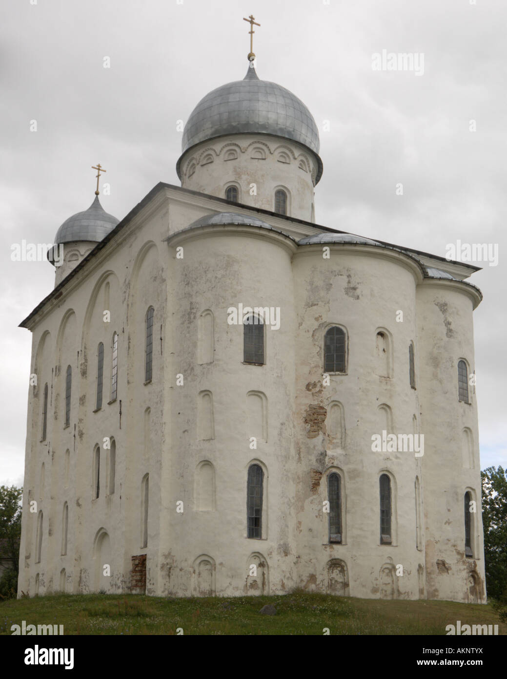 Saint George Cathedral (built in 1119) viewed from the rear side Stock ...
