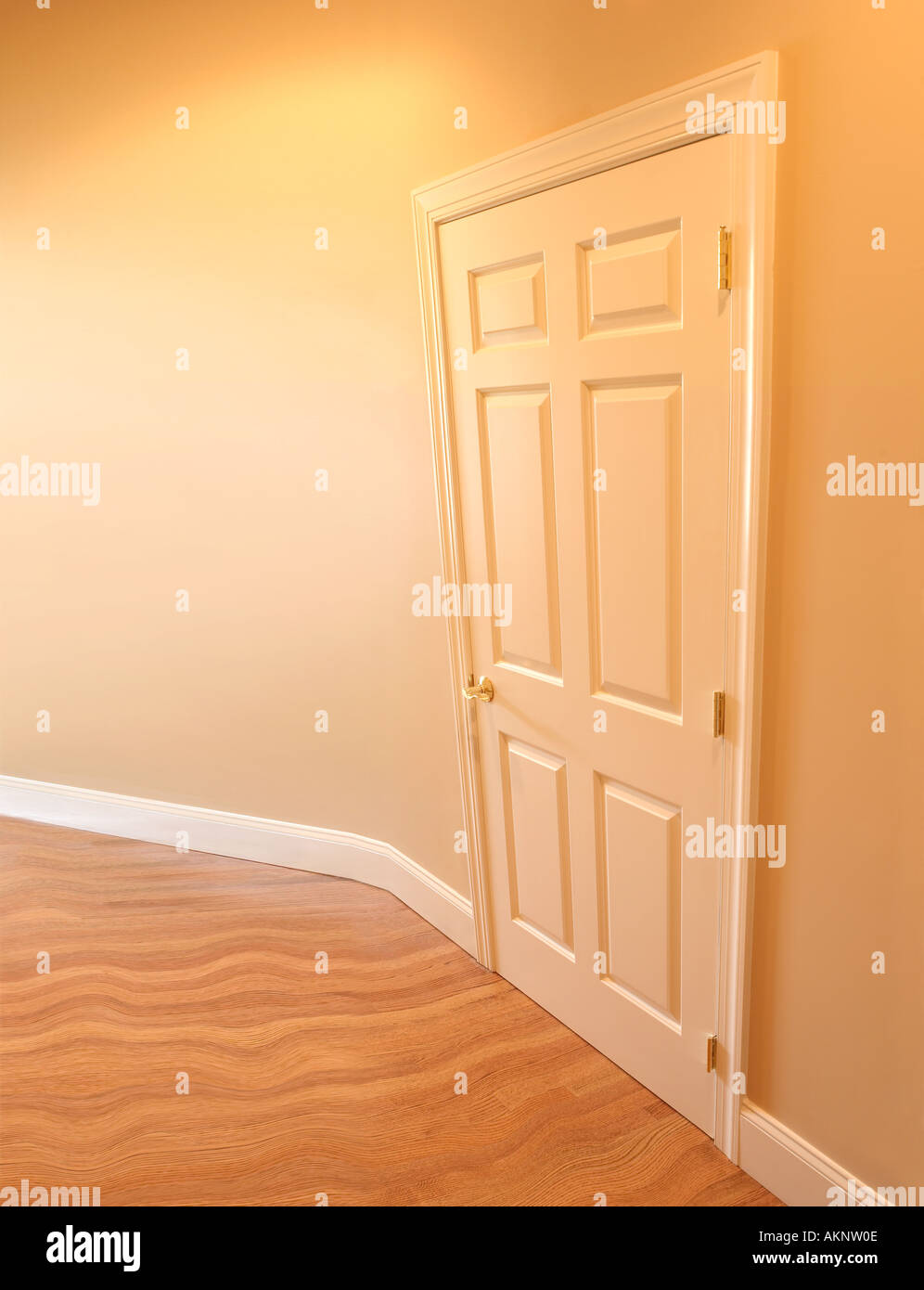 Distorted Door Hallway Stock Photo - Alamy