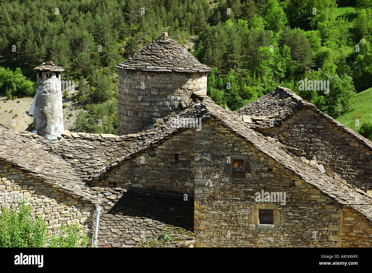 The little village of Fanlo just 6 miles from the French border is one ...