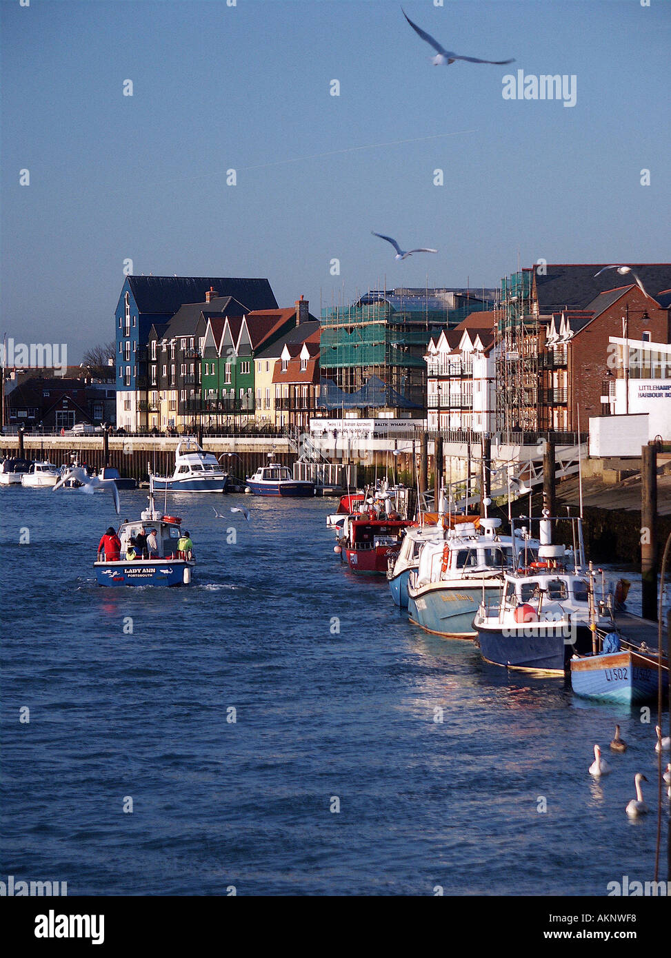Littlehampton harbour boats hi-res stock photography and images - Alamy