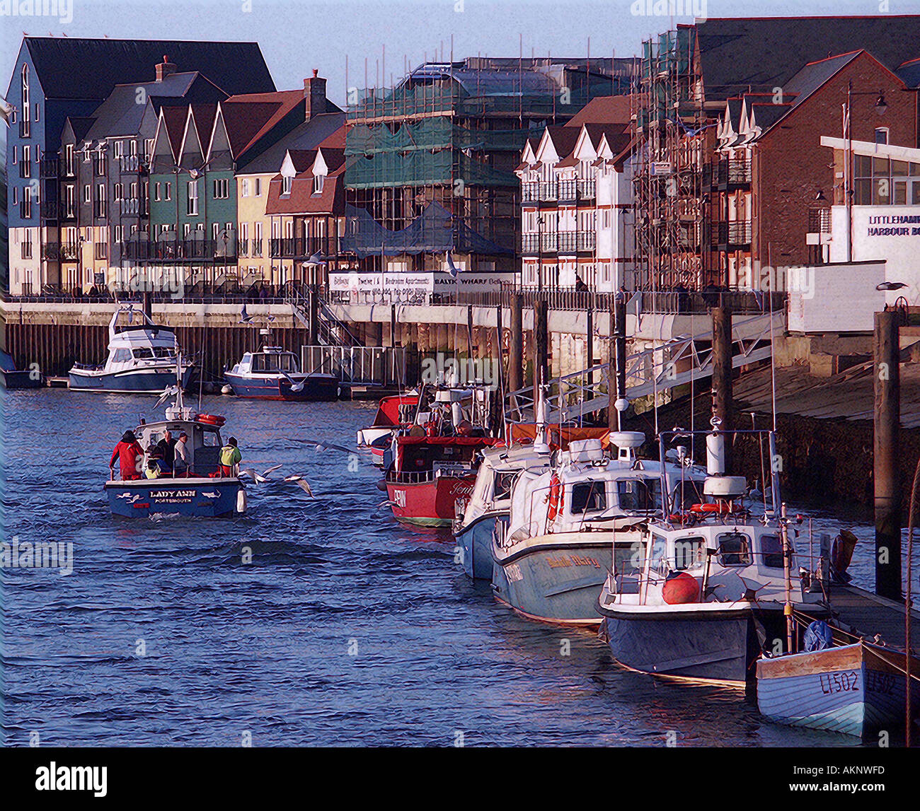 Littlehampton harbour boats hi-res stock photography and images - Alamy