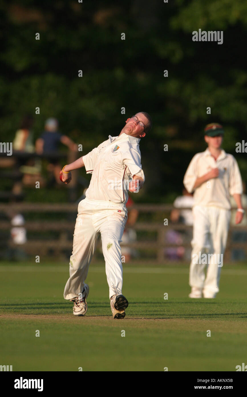 Fast bowling delivery hi-res stock photography and images - Alamy