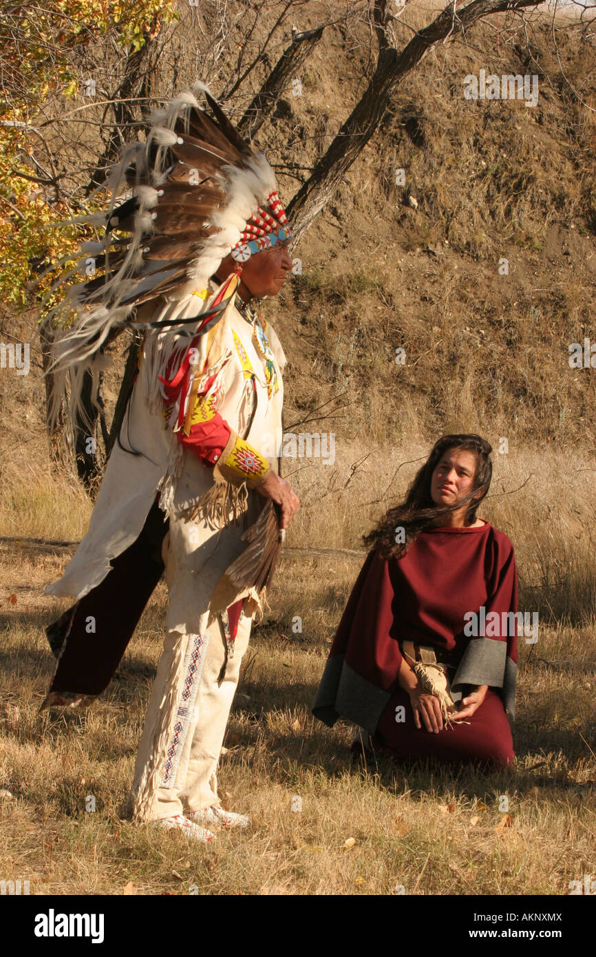 Native american tradition story telling hi-res stock photography and ...