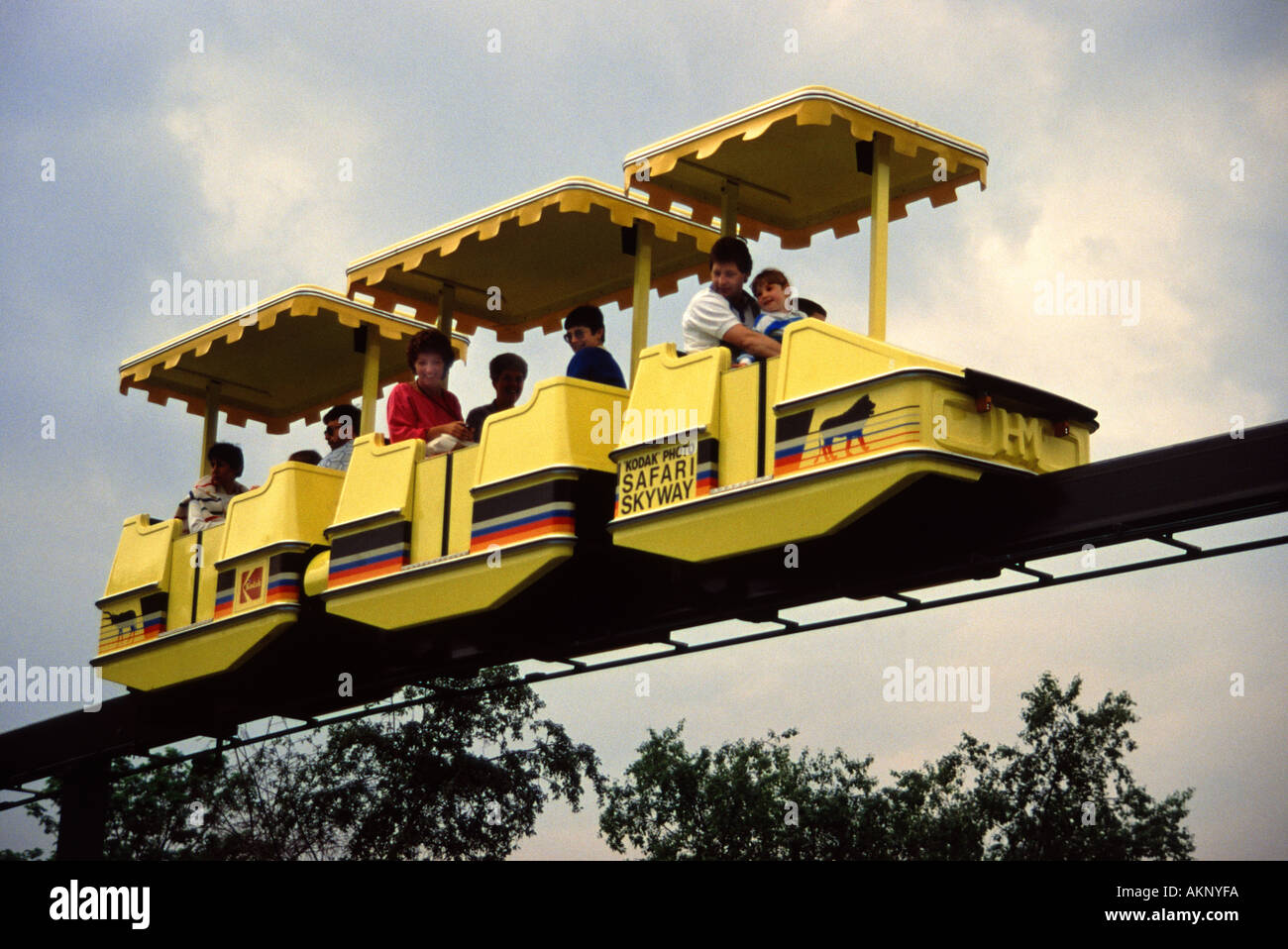 Monorail Railway Chessington World of Adventure Surrey England UK Stock ...