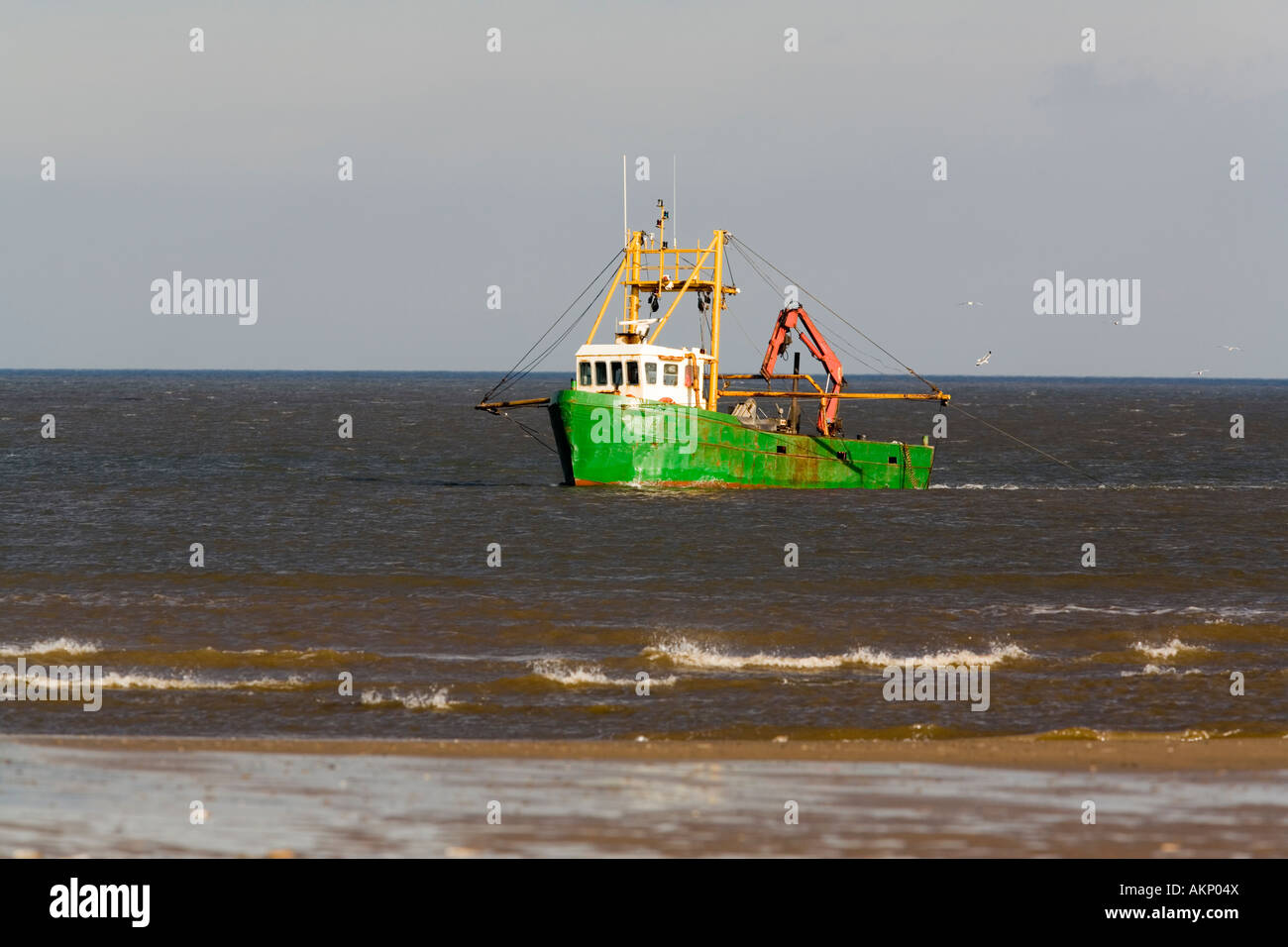 Trawler inshore trawling hi-res stock photography and images - Alamy