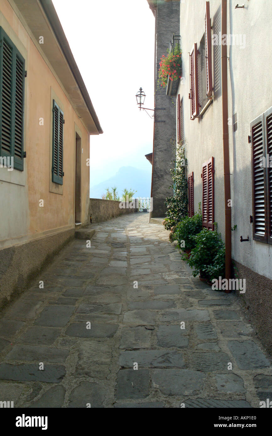 Typical italian village street scene hi-res stock photography and ...
