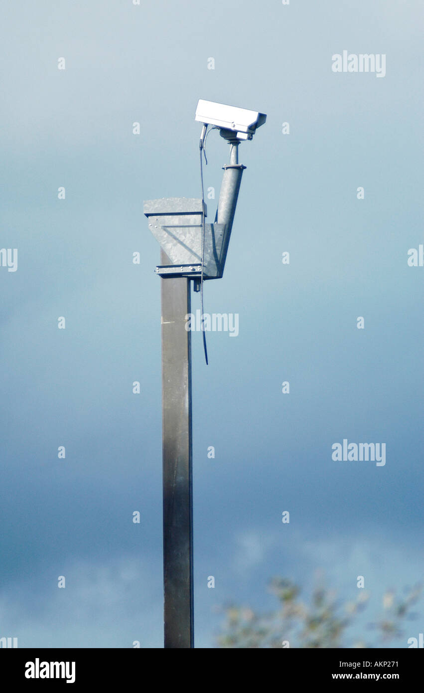 Motorway CCTV Camera Stock Photo - Alamy