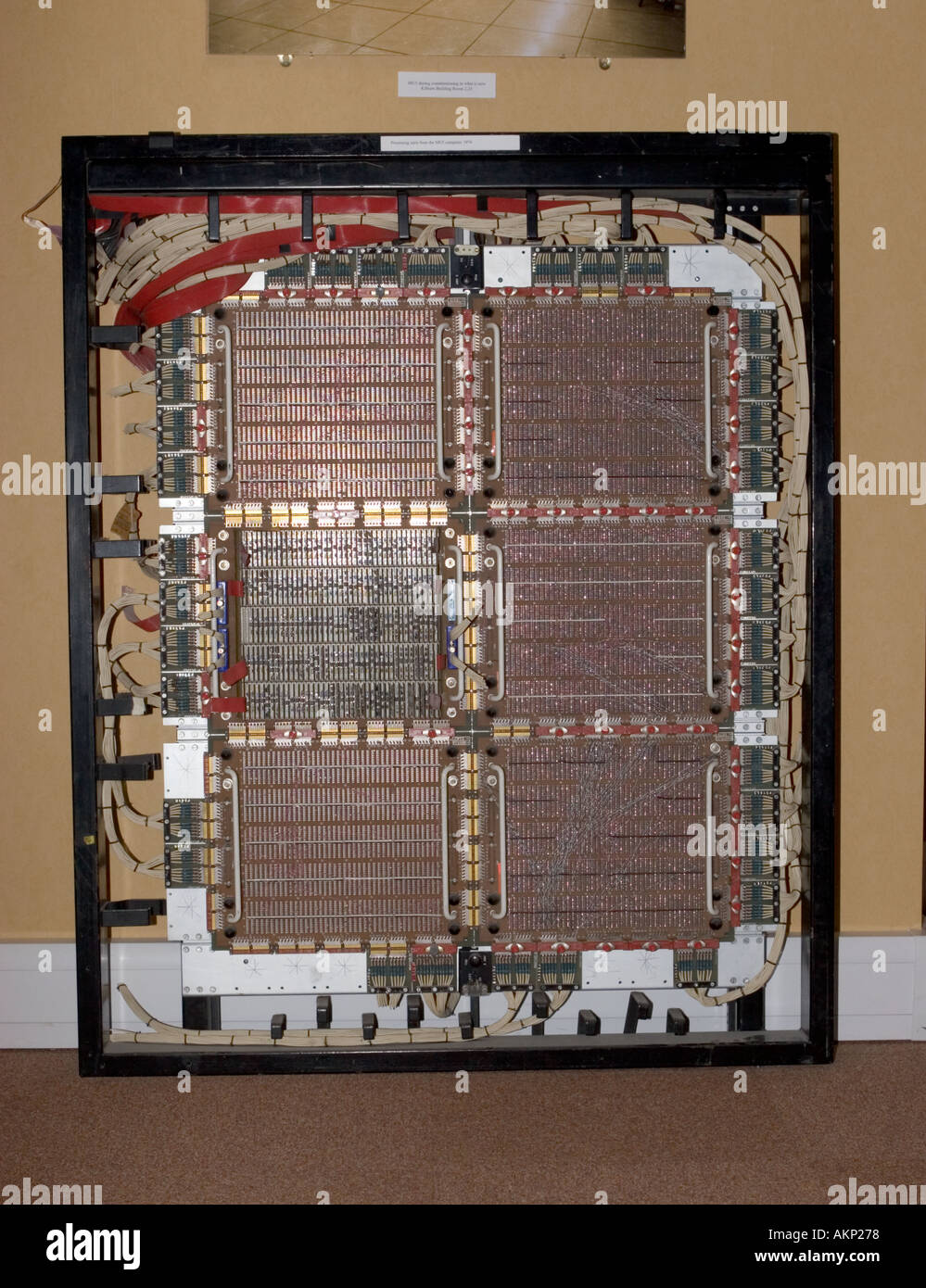 Processing units from the MU5 computer 1974 on display at University of ...