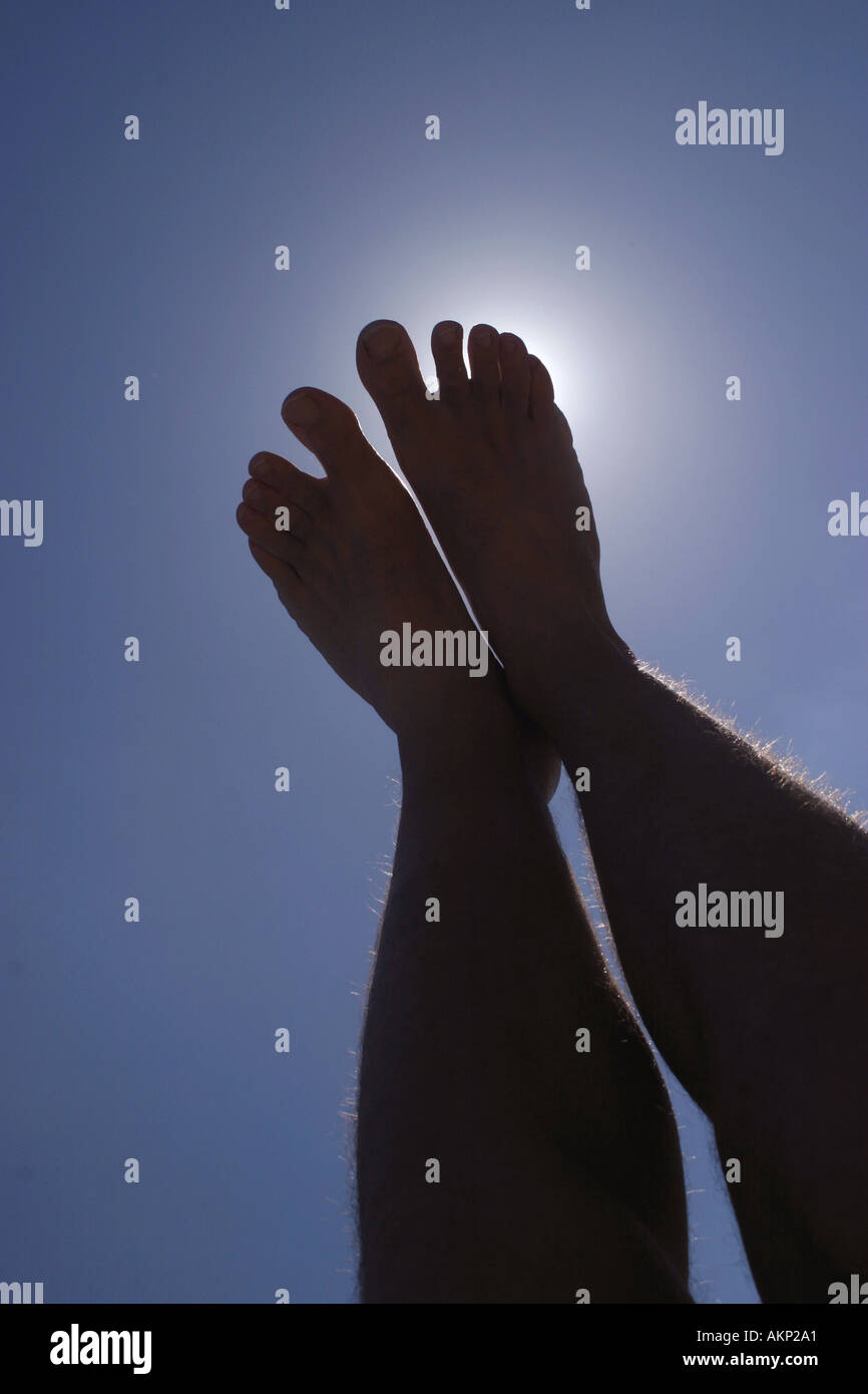 Legs in sun hi-res stock photography and images - Alamy