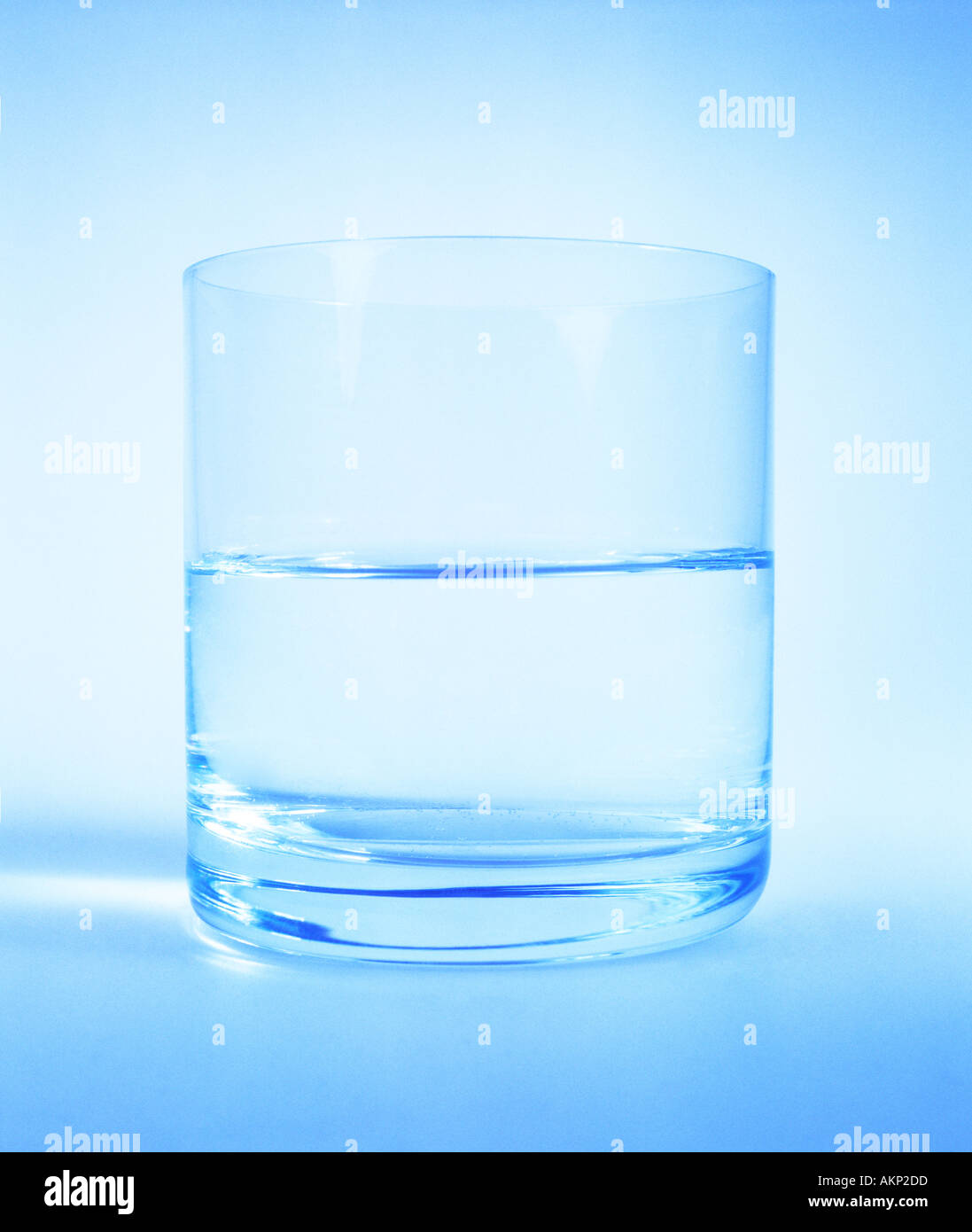 Drinking glass of water half full or half empty or twice as big as it ...