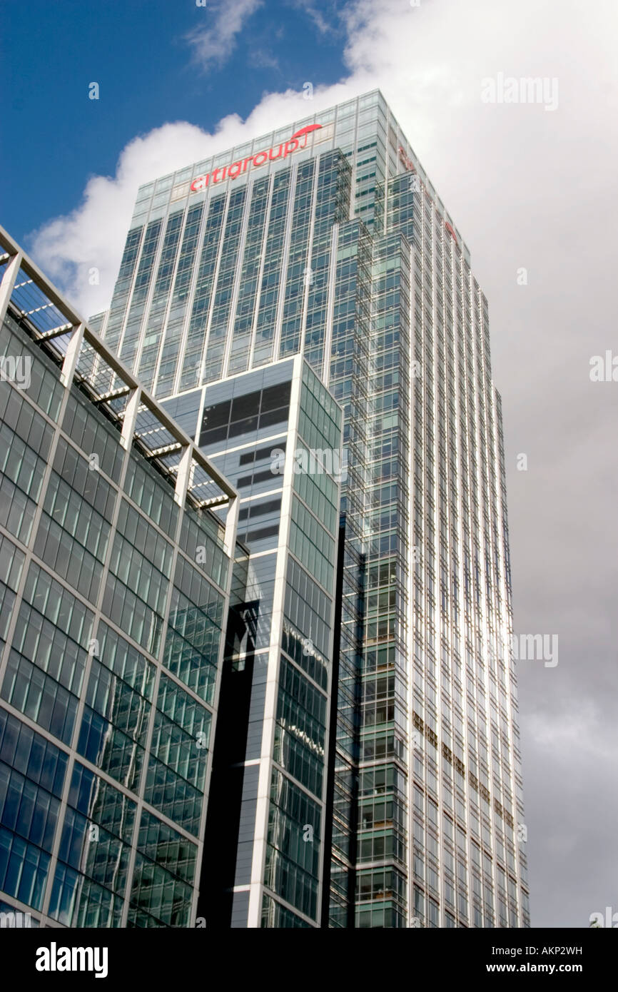 Citigorup tower - Canary Wharf, London Stock Photo - Alamy