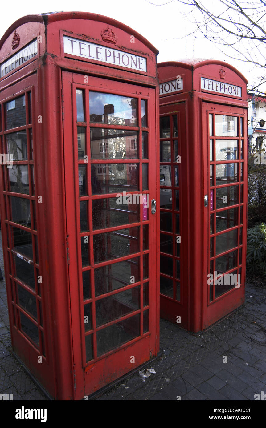 Red Telephone boxes are now becoming a rarer sight as the modern style ...