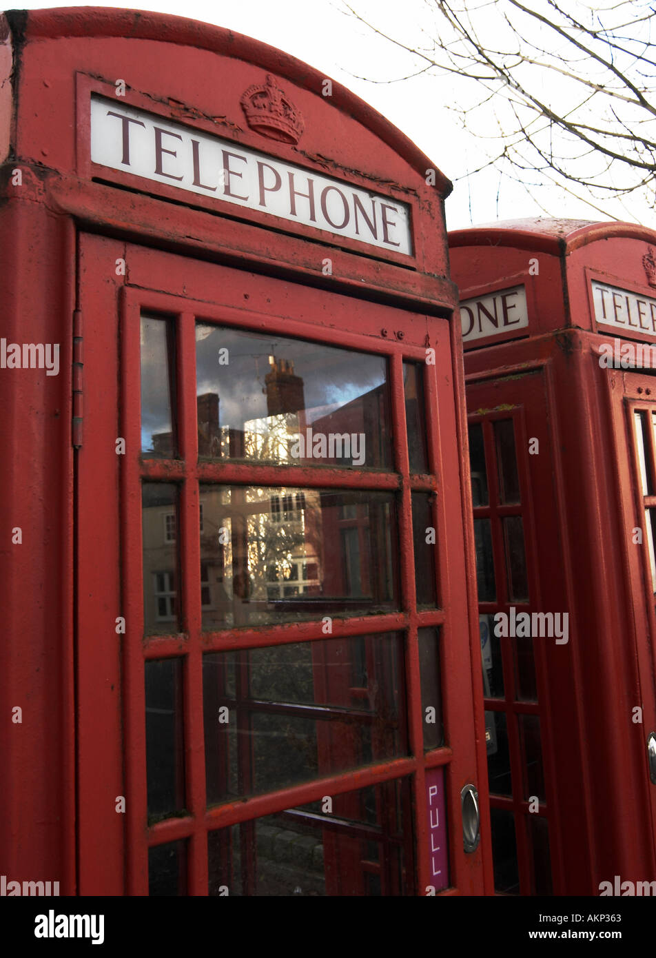 Red Telephone boxes are now becoming a rarer sight as the modern style ...