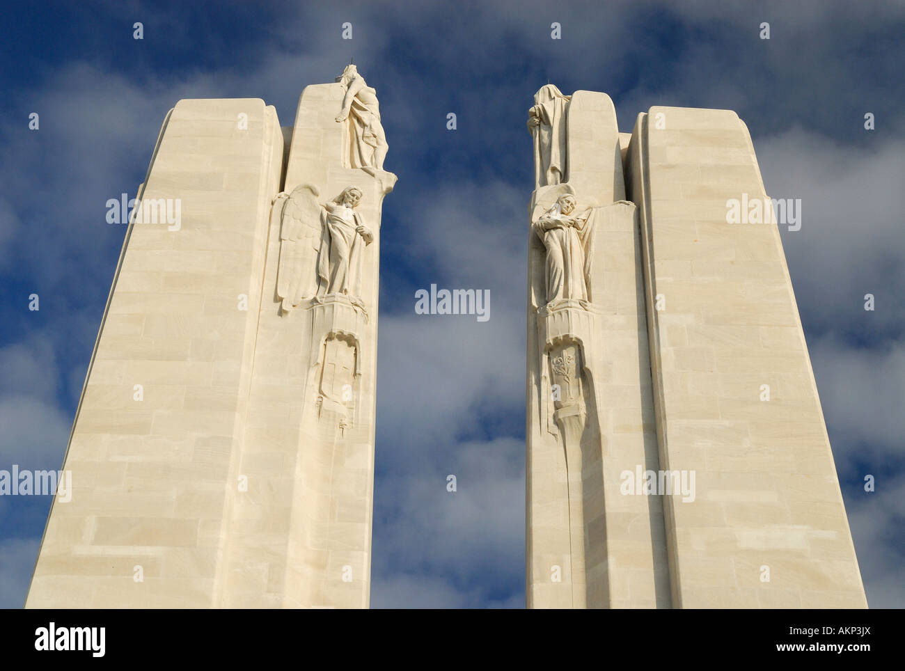 Vimy Ridge Monument, Canadian war memorial, France Stock Photo - Alamy