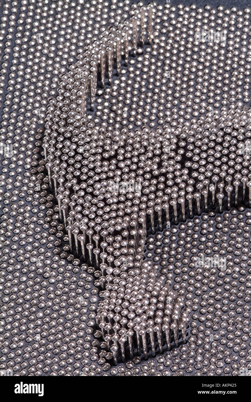 Hammer Shape in a PIn Grid Array Stock Photo - Alamy