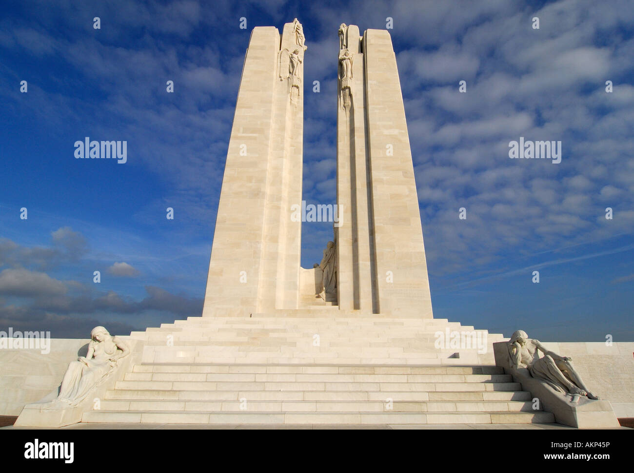 Vimy Ridge Monument, Canadian war memorial, France Stock Photo ...