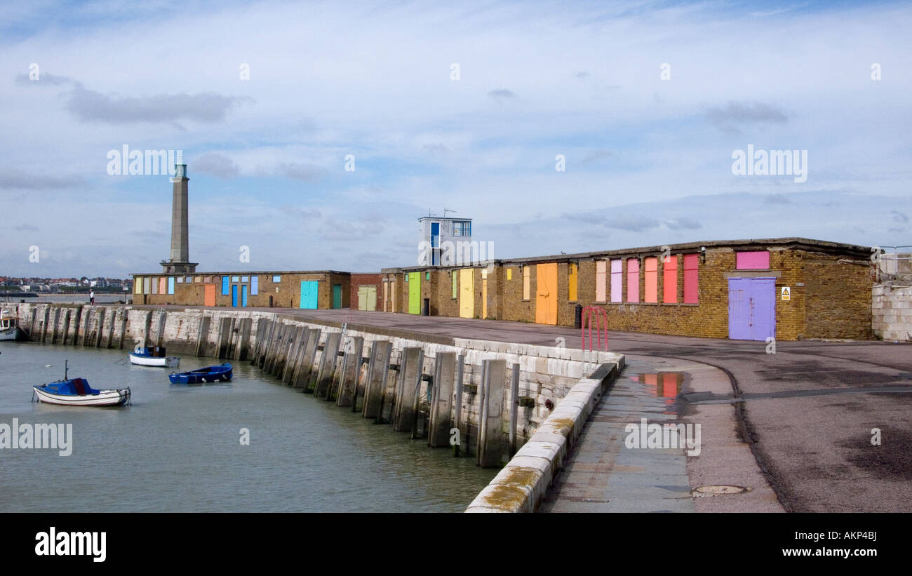Margate stone pier Kent UK 2007 Stock Photo - Alamy